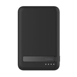 Belkin Powerbank "BoostCharge Pro magnetische Powerbank mit Qi2 (15 W) 5K", schwarz, 3,85 V 5.000mAh, Akkumulatoren