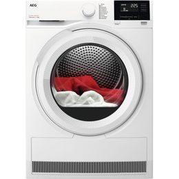 AEG W&auml;rmepumpentrockner "TR7T60680 916900044", Energieeffizienz: C (A-G), wei&szlig;, B:59,6cm H:85cm T:66,3cm, Trockner, SensiDry: mit der W&auml;rmepumpentechnologie weniger Energieverbrauch