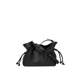 Marc O'Polo Umh&auml;ngetasche MARC O'POLO "aus weichem Rindleder", Damen, Gr. B/H/T: 26cm x 18cm x 10cm, schwarz, Leder, Taschen Umh&auml;ngetasche