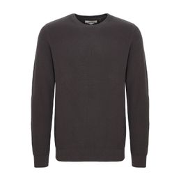 Strickfleece-Pullover Blend "Strickpullover BHCodford", Herren, Gr. XXL, grau (phantom grau), Obermaterial: 100% Baumwolle CO., Pullover