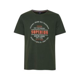 T-Shirt FQ1924 "T-Shirt FQRiko", Jungen, Gr. S, gr&uuml;n (deep forest), Obermaterial: 100% Baumwolle CO., Shirts T-Shirt
