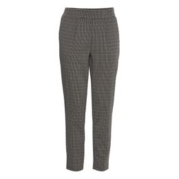 Stoffhose B.Young "Casual BYROWAN", Damen, Gr. XS, N-Gr, schwarz (schwarz mix), Obermaterial: 75% Polyester PES. 21% Viskose CV. 4% Elasthan EL., Hosen Stoffhose