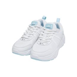 Sneaker Karl Kani "Karl Kani Karl Kani Runner", Damen, Gr. 36.5, wei&szlig;, ice, Synthetik, Schuhe Sneaker