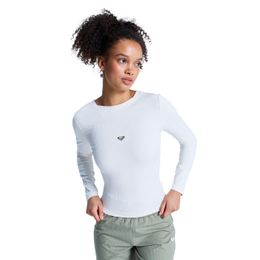 Sporttop Roxy "Rise & Vibe", Damen, Gr. L, coconut milk, Obermaterial: 80% Polyester, 20% Elasthan., Tops Sporttop