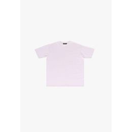 T-Shirt DROPSIZE "Dropsize REGULAR FIT T-SHIRT", Jungen, Gr. S, cream wei&szlig;, 100% Baumwolle, unifarben, normal, Rundhals, Shirts T-Shirt