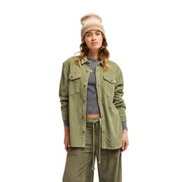 Langarmshirt Roxy "Let It Go Cord", Damen, Gr. L, olivgr&uuml;n, Obermaterial: 100% Baumwolle., Shirts Langarmshirt