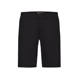 Chinoshorts Blend "Chinoshorts BHElmer", Herren, Gr. M, N-Gr, schwarz, Obermaterial: 75% Polyester PES. 22% Viskose CV. 3% Elasthan EL., Hosen Chinoshorts