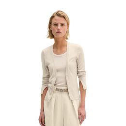 Marc O'Polo Langarmshirt MARC O'POLO "aus TENCEL&trade; Modal-Baumwolle-Mix", Damen, Gr. M, grau silk, Obermaterial: 50% Modal, 50% Baumwolle, unifarben, Basic, slim fit, V-Ausschnitt, Shirts Langarmshirt