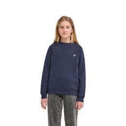 Sweatshirt Element "Icon Embroidery", Jungen, Gr. 12(148-156cm), eclipse navy, Obermaterial: 55% Baumwolle, 25% Baumwolle, 20% Polyester., Sweatshirts Sweatshirt