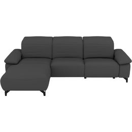 Ecksofa Musterring "MR370", schwarz, B:280cm H:83cm T:180cm, 100% Leder, Sofas, Ecksofa, Farbe, Material, Sitzkomfort und Funktion w&auml;hlbar, Ma&szlig;e 280 x 180 cm