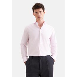 Businesshemd Seidensticker "Schwarze Rose", Herren, Gr. M (39), normale &Auml;rmell&auml;ngen, rosa (ros&eacute;), 100% Baumwolle, gestreift, regular fit, 2-Knopf-Manschette, Hemden, Regular 1/1 Kentkragen Gestreift