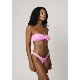 Bikini-Hose MODA MINX "Scrunch", Damen, Gr. M, EURO-Gr&ouml;&szlig;en, pink, 97% Polyamid, 3% Elasthan, Badehosen Bikini-Hose, aus strukturiertem Scrunch-Material