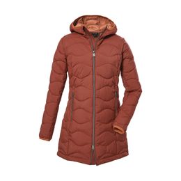G.I.G.A. by Killtec Steppmantel "GW 20 WMN QLTD PRK", Damen, Gr. 38, rot (apricot), Obermaterial: 100% Polyester.Futter: 100% Polyester.F&uuml;llung: 100% Polyester, G.I.G.A. DX BY KILLTEC, M&auml;ntel Steppmantel, Damen Steppparka: wasserabweisend, atmungsaktiv, winddicht