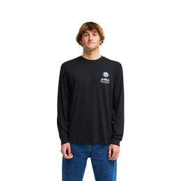 Langarmshirt Billabong "Portal", Herren, Gr. L, schwarz, Obermaterial: 70% Baumwolle, 30% Baumwolle., Shirts Langarmshirt