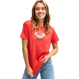 T-Shirt Roxy "Ocean Road Art", Damen, Gr. L, hibiscus, Obermaterial: 100% Baumwolle., Shirts T-Shirt