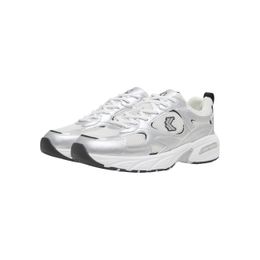Sneaker Karl Kani "Karl Kani Prime Runner 2", Herren, Gr. 41, silber, Polyurethan, Schuhe Sneaker