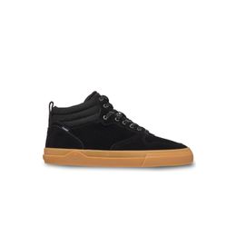 Sneaker Element "Topaz C3 2.0 Mid", Herren, Gr. 10 (43), schwarz gum, Obermaterial:Von der Leather Working Group zertifiziertes Wildlederobermaterial / Futter aus recyceltem Polyester / Gummiau&szlig;ensohle mit 20% recyceltem Gummi., Schuhe Sneaker