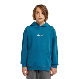 Hoodie Element "Lowcase", Jungen, Gr. 10(140-148cm), mallard blau, Obermaterial: 70% Baumwolle, 30% Baumwolle., Sweatshirts Hoodie