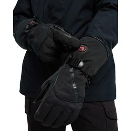 Snowboardhandschuhe Roxy "Sierra Warmlink", Damen, Gr. L, schwarz, Obermaterial: 100% Leder., Handschuhe
