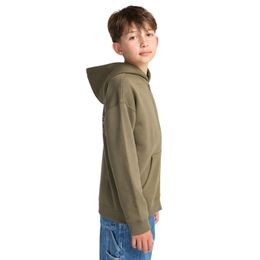 Hoodie Element "Aligator", Jungen, Gr. 12(148-156cm), kalamata, Obermaterial: 55% Baumwolle, 25% Baumwolle, 20% Polyester., Sweatshirts Hoodie