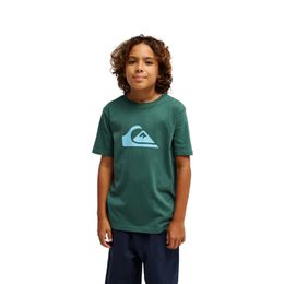 T-Shirt Quiksilver "Ev Comp Logo", Jungen, Gr. 10, gr&uuml;n (forest), Obermaterial: 100% Baumwolle., Shirts T-Shirt