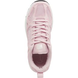 Sneaker Karl Kani "Karl Kani Prime Runner", Damen, Gr. 37,5, pink, wei&szlig;, Textil, Schuhe Sneaker