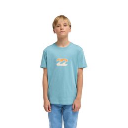 T-Shirt Billabong "Icon Wave", Jungen, Gr. L, blau haze, Obermaterial: 100% Baumwolle., Shirts T-Shirt