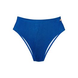 Bikini-Hose Copenhagen Studios "Manon", Damen, Gr. 34, N-Gr, royalblau, Recycling-Polyamid, gl&auml;nzend, Badehosen Bikini-Hose, aus gl&auml;nzendem Material