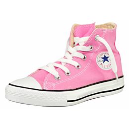 Sneaker Converse "Kinder Chuck Taylor Hi", Kinder, Gr. 27, pink, Textil, Schuhe Skaterschuh Sneakerboots Canvassneaker Sneaker high, f&uuml;r Kinder