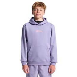 Kapuzensweatshirt Quiksilver "Quik Globe", Jungen, Gr. 12, lila (daybreak), Obermaterial: 55% Baumwolle, 45% Polyester., Sweatshirts
