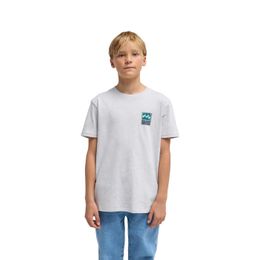 T-Shirt Billabong "Stamp", Jungen, Gr. L, wei&szlig; (light grau heather), Obermaterial: 100% Baumwolle., Shirts T-Shirt