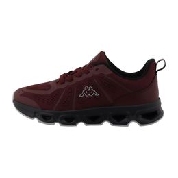 Sneaker Kappa "TEENA", Damen, Gr. 36, bordo, Synthetik, Schuhe Sneaker
