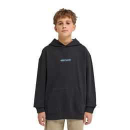 Hoodie Element "Lowcase", Jungen, Gr. 10(140-148cm), flint schwarz, Obermaterial: 70% Baumwolle, 30% Baumwolle., Sweatshirts Hoodie