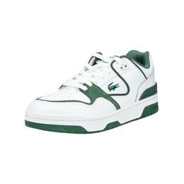 Sneaker Lacoste "Lacoste Sneaker Leder", Herren, Gr. 44,5, wei&szlig;, gr&uuml;n, Leder, Schuhe Sneaker