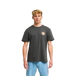 T-Shirt Billabong "Ty Williams Sun Rays", Jungen, Gr. L, raven, Obermaterial: 70% Baumwolle, 30% Baumwolle., Shirts T-Shirt
