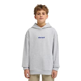 Hoodie Element "Lowcase", Jungen, Gr. 12(148-156cm), mid grau heather, Obermaterial: 70% Baumwolle, 30% Baumwolle., Sweatshirts Hoodie