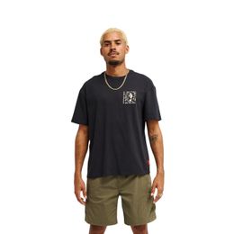 T-Shirt Quiksilver "Bob Marley Warhead", Jungen, Gr. L, schwarz, Obermaterial: 100% Baumwolle., Shirts T-Shirt