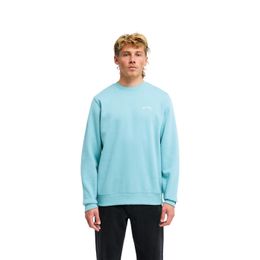 Sweatshirt Billabong "Arch Cr", Herren, Gr. L, blau (blau haze), Obermaterial: 55% Baumwolle, 25% Baumwolle, 20% Polyester., Sweatshirts Sweatshirt