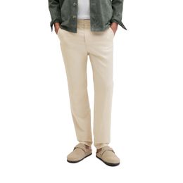 Marc O'Polo Chinohose MARC O'POLO "aus TENCEL&trade; Lyocell -Leinen-Mix", Herren, Gr. 29, L&auml;nge 32, light oat, Obermaterial: 52% Lyocell, 26% Leinen, 22% Baumwolle, unifarben, normal, Hosen Chinohose