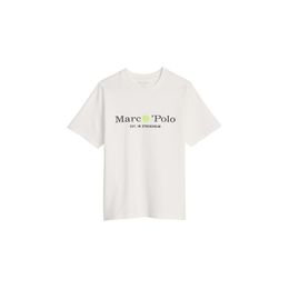 Marc O'Polo T-Shirt MARC O'POLO "aus Bio-Baumwoll-Jersey", Jungen, Gr. 152, wei&szlig;, Obermaterial: 100% Baumwolle, unifarben, Basic, regular fit, Rundhals, normaler Saum, Shirts T-Shirt