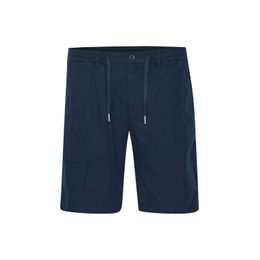 Chinoshorts FQ1924 "Chinoshorts FQBent", Herren, Gr. M, N-Gr, blau (navy blazer), Obermaterial: 55% Baumwolle CO. 45% Leinen LI., Hosen Chinoshorts