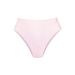 Bikini-Hose Copenhagen Studios "Manon", Damen, Gr. 34, N-Gr, rose, Recycling-Polyamid, gl&auml;nzend, Badehosen Bikini-Hose, aus gl&auml;nzendem Material
