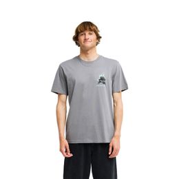 T-Shirt Billabong "Retro Poster", Jungen, Gr. L, pewter, Obermaterial: 70% Baumwolle, 30% Baumwolle., Shirts T-Shirt