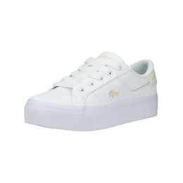 Sneaker Lacoste "Lacoste Sneaker Leder/Synthetik", Damen, Gr. 37, wei&szlig;, Leder, Synthetik, Schuhe Sneaker