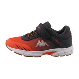 Indoorschuh Kappa "JOLIEN", M&auml;dchen, Gr. 39, orange (coal, orange), Synthetik, Schuhe