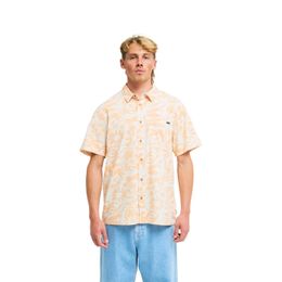 Kurzarmhemd Billabong "Ty Williams Paddle Out", Herren, Gr. M, US-Gr&ouml;&szlig;en, beige (oatmeal), Obermaterial: 60% Baumwolle, 40% Viskose., Hemden