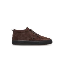 Sneaker Element "Preston 2", Herren, Gr. 10,5 (44), braun (java), Obermaterial:Wasserabweisendes Leather Working Group-zertifiziertes Wildleder-Obermaterial, Futter aus Fleece, Gummilaufsohle mit 20% recyceltem Gummi., Schuhe Sneaker