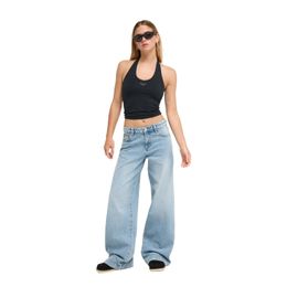 Jeansjeggings Roxy "Sun And Done", Damen, Gr. 34, blau (sunbleached vintage), Obermaterial: 100% Baumwolle., Jeans