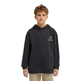 Hoodie Element "Inner Workings", Jungen, Gr. 10(140-148cm), flint schwarz, Obermaterial: 70% Baumwolle, 30% Baumwolle., Sweatshirts Hoodie