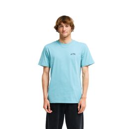T-Shirt Billabong "Arch Wave", Jungen, Gr. L, blau haze, Obermaterial: 100% Baumwolle., Shirts T-Shirt